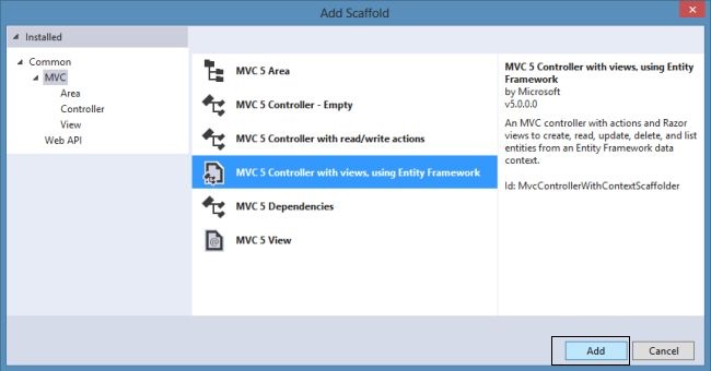 Stored Procedures In Entity Framework 6 In MVC 5